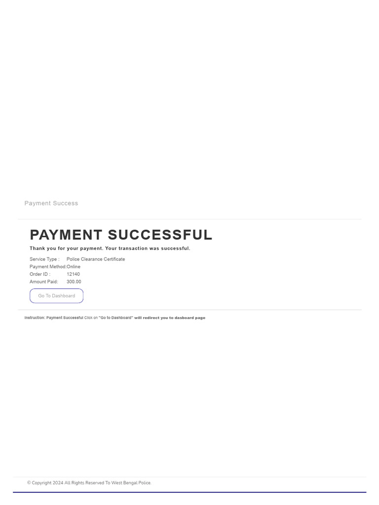 Payment Success | PDF