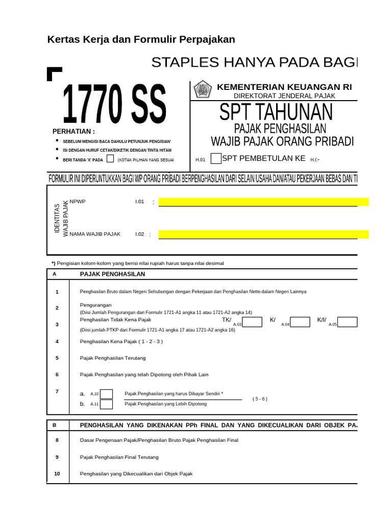 LK - WP Op Form 1770 Ss | PDF