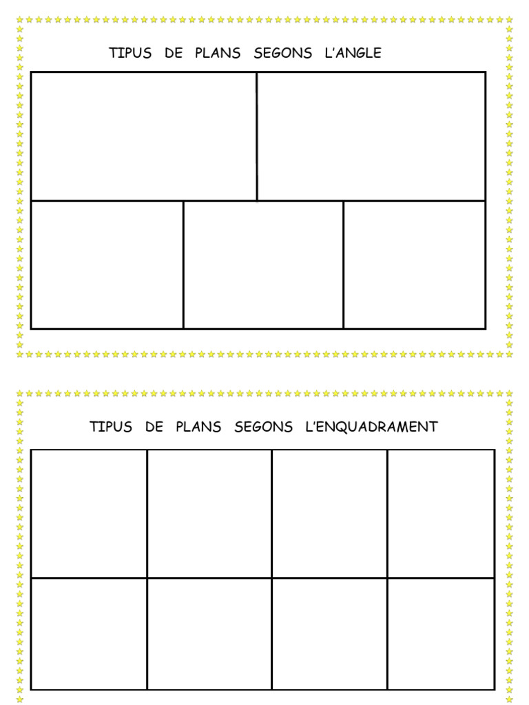 Tipus de Plans Cinema | PDF