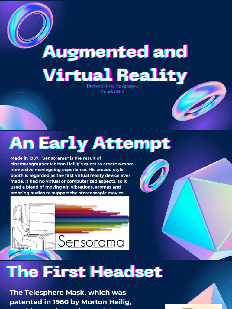 Augmented and Virtual Reality | PDF