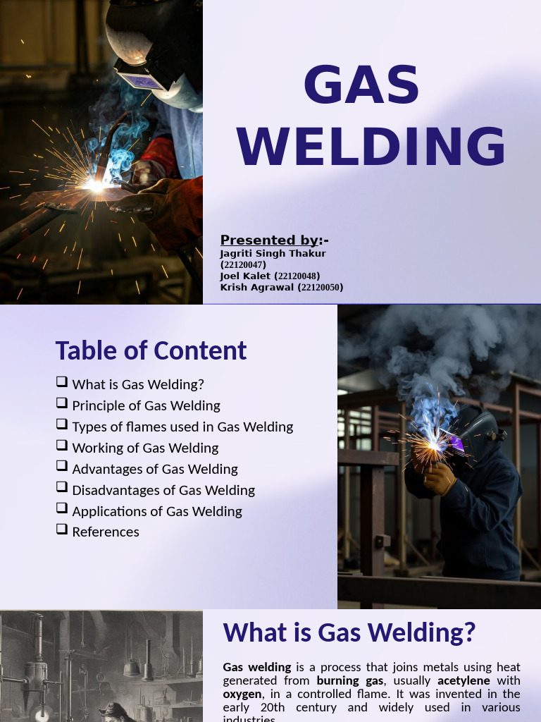 Gas Welding Final | PDF