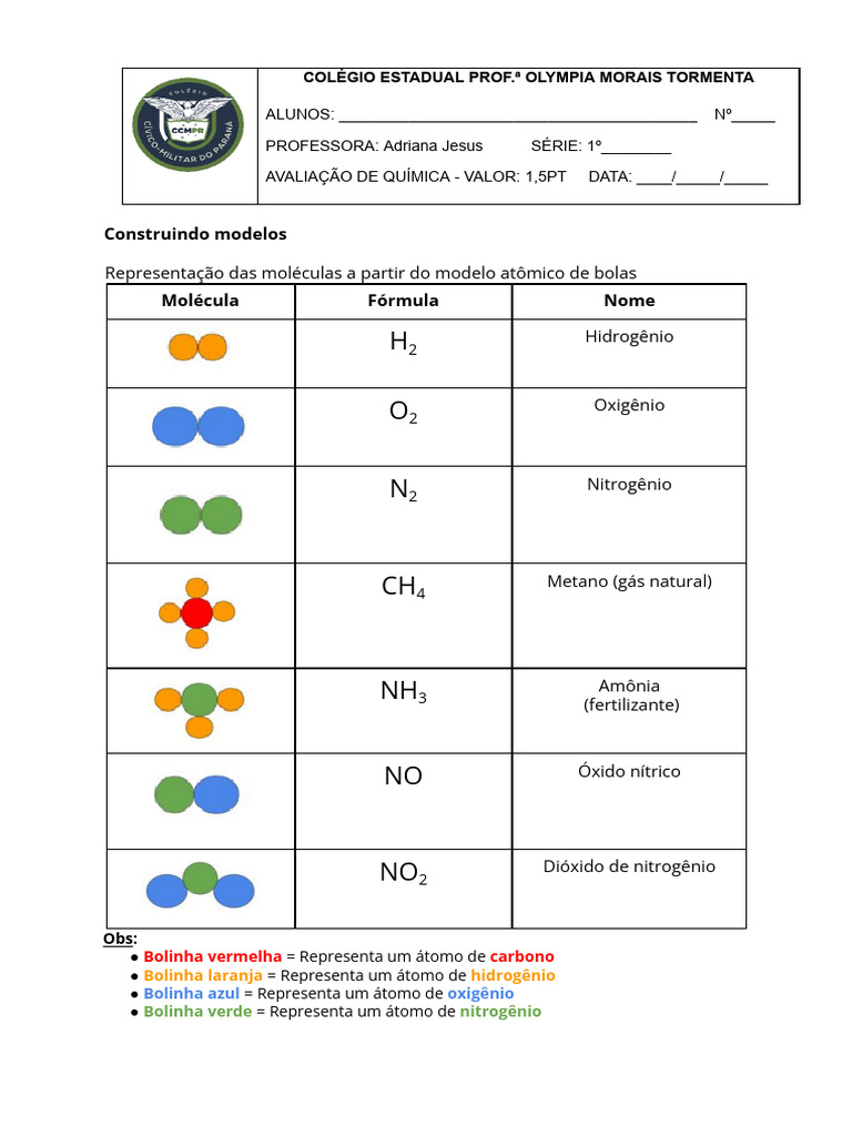 Atividade balanceamento (1) | PDF
