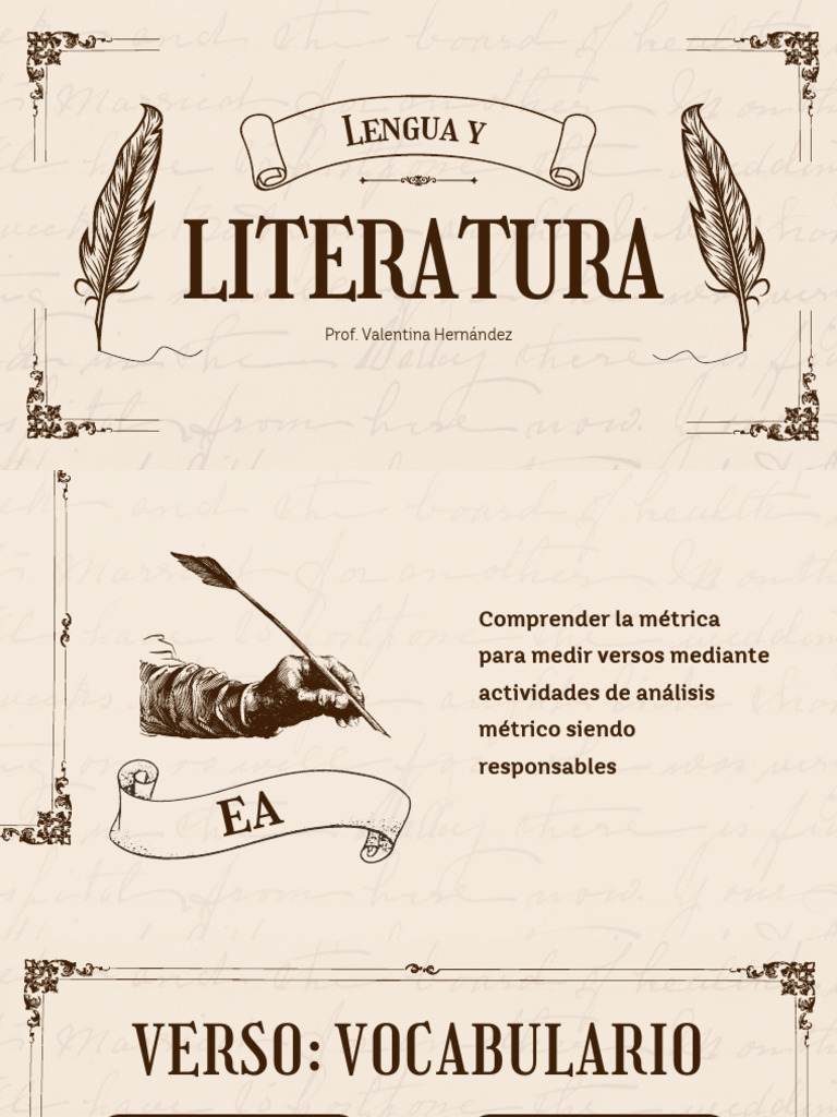 Clase U°3 MÉTRICA | PDF