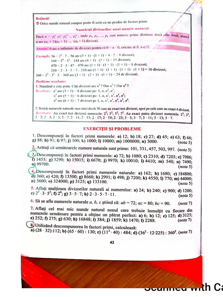 Descompuneri NR Compuse | PDF