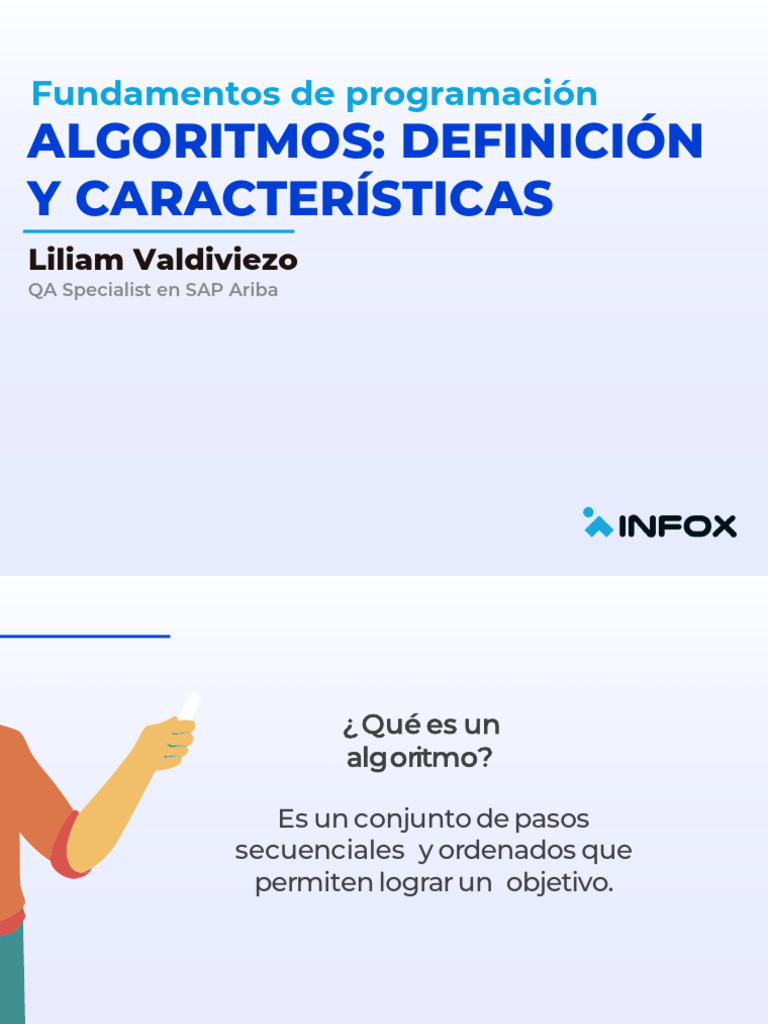 Algoritmos - Definición y Características | PDF