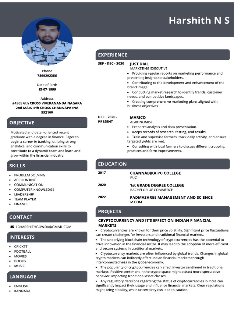 Resume (m.com) | PDF
