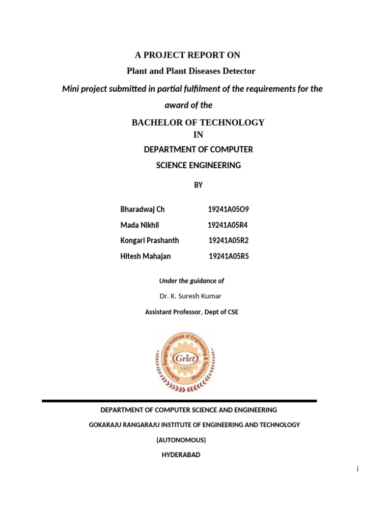 Bob Minor Project | PDF