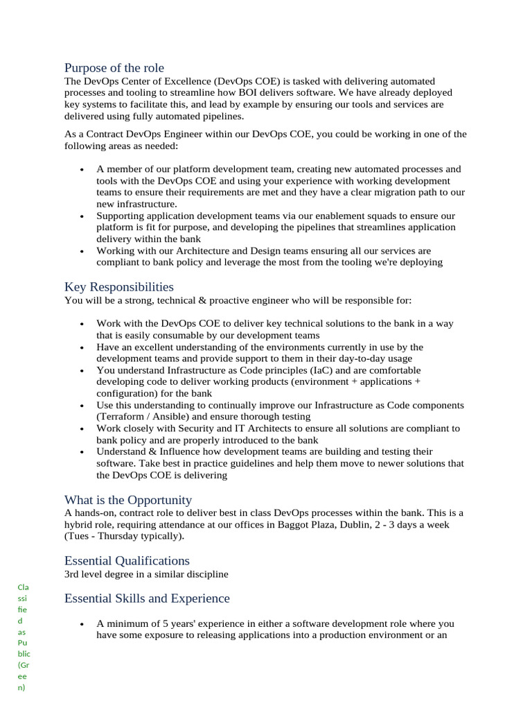 DevOps Engineer | PDF