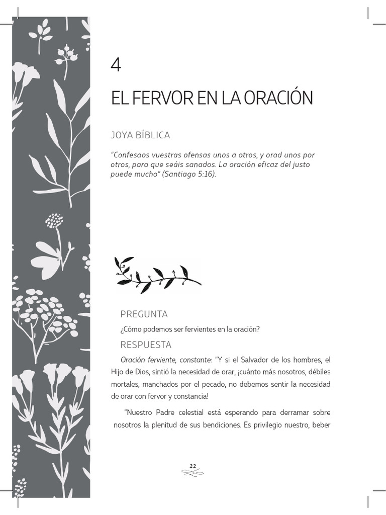Claves para una Oración Ferviente | PDF | Oración | Fe