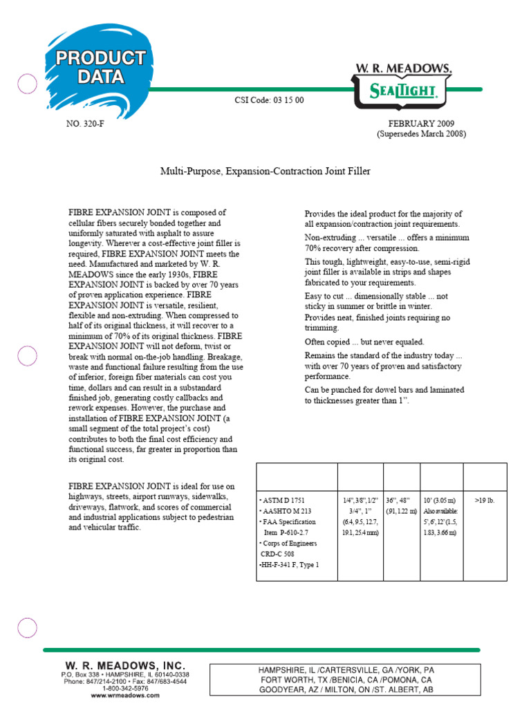 Fiber Expansion Joint | PDF