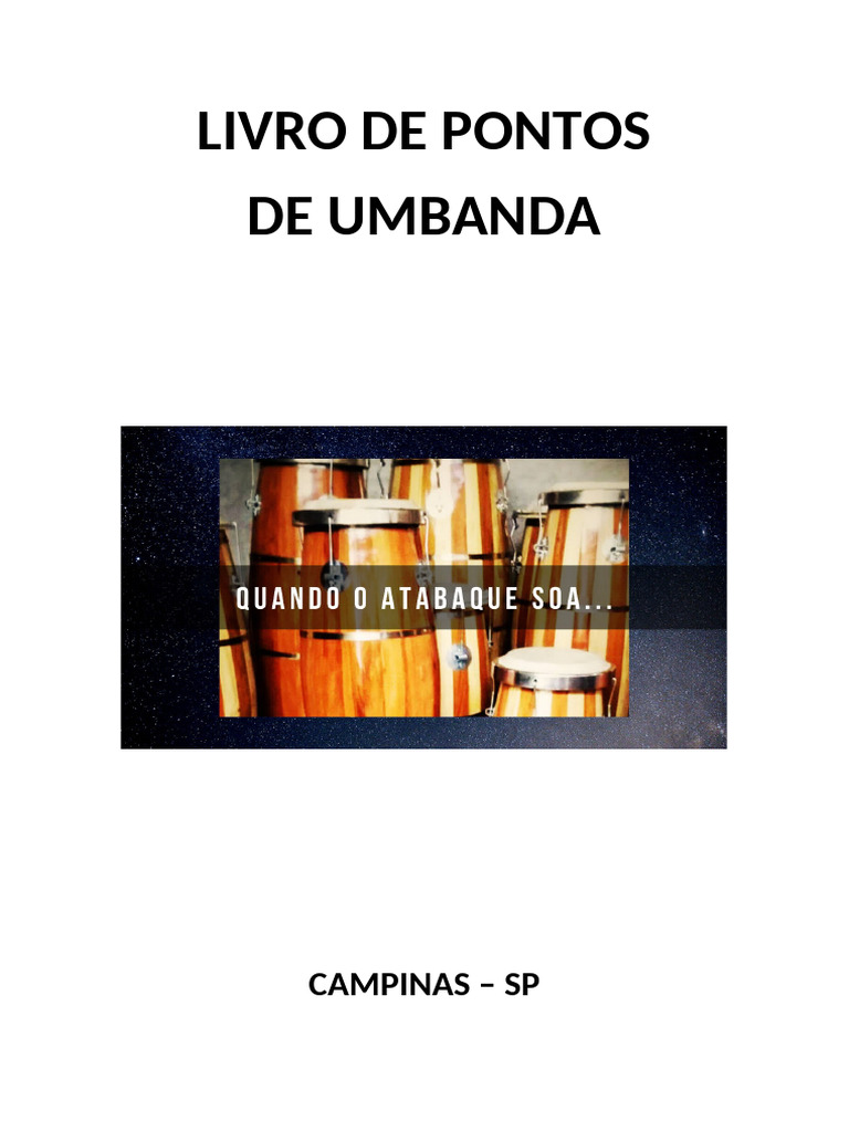 PONTOS DE UMBANDA - Completo - 2024 | PDF