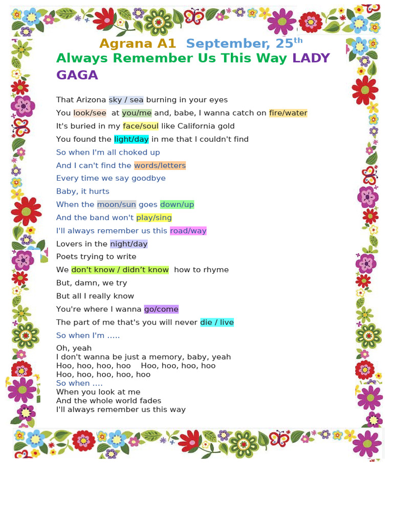 Agrana A1 LADY GAGA | PDF