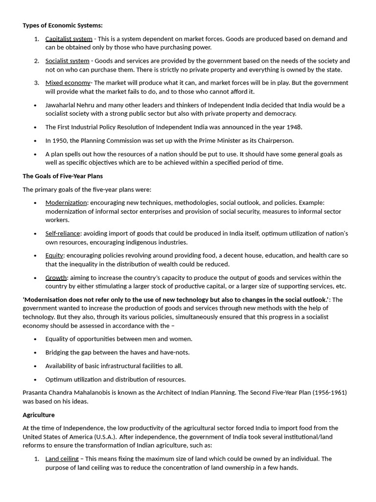 Chapter 2 ECONOMICS | PDF