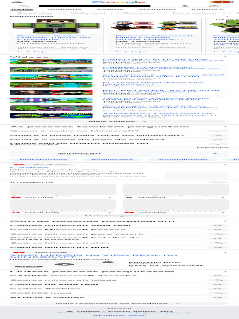 Cadres Minecraft - Pesquisa Google | PDF