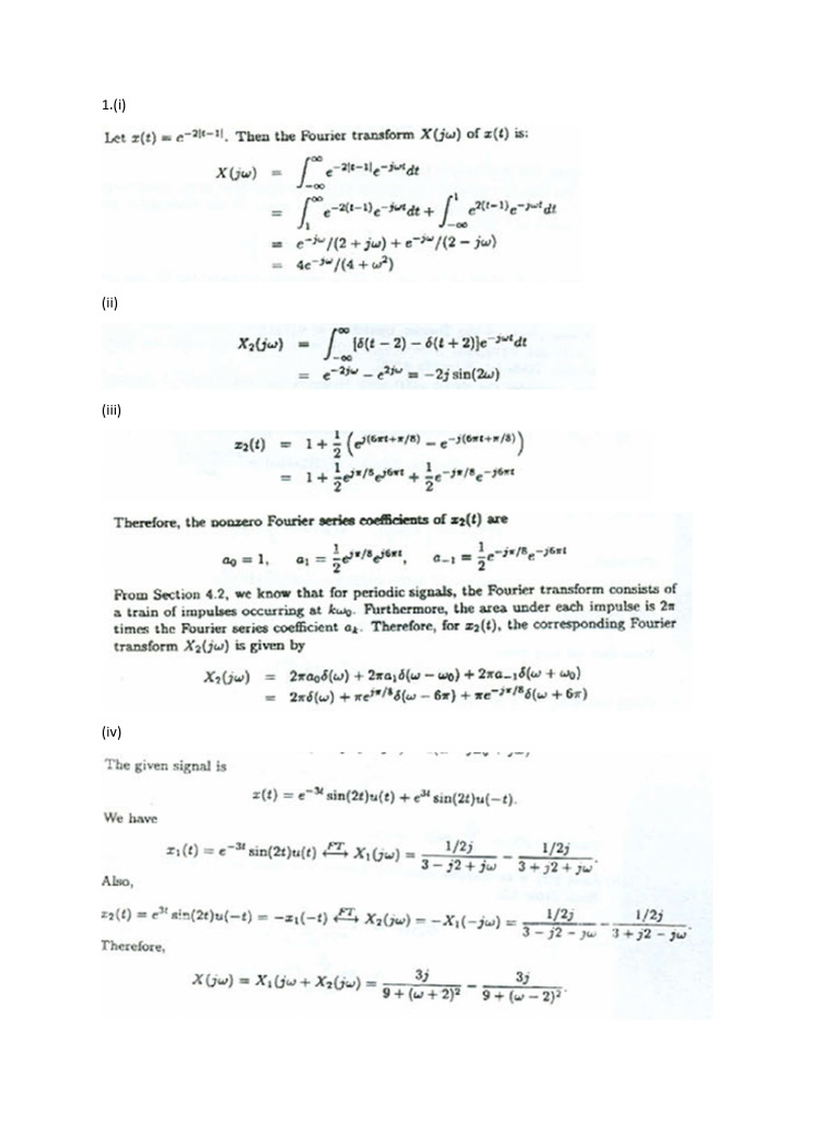 EC 2102 Sheet7 Solutions | PDF