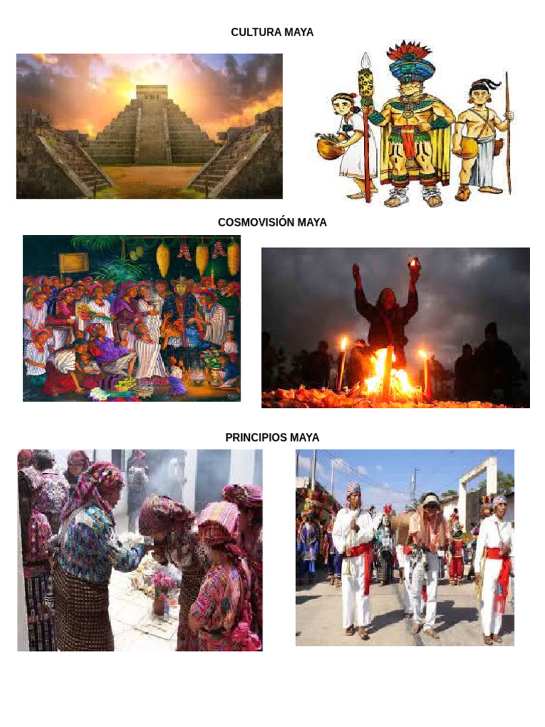 Cultura Maya Tradiciones | PDF
