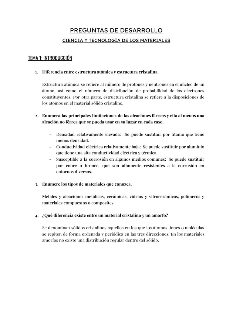 CTM Preguntas Ordenadas Por Temas | PDF