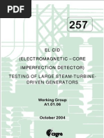 EL CID Test and Ring Flux Test On A Stator Core PDF | PDF | Electric ...