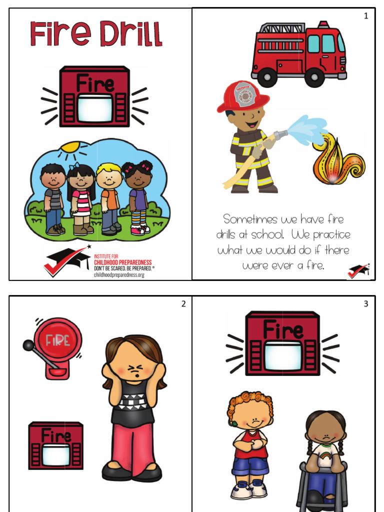 Fire Drill Social Story for Preschoolers | PDF