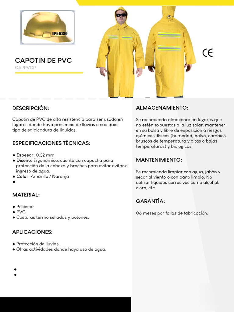 Ficha Técnica - Capotin | PDF