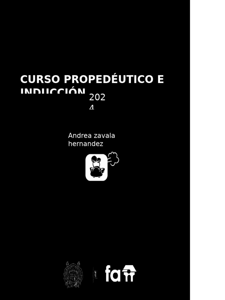 Memoria Del Curso Propedã - Utico e Inducciã - N - 2024 | PDF