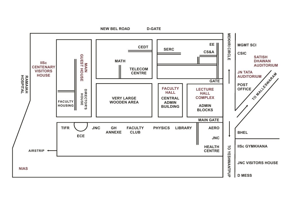 IISC Layout Route Map | PDF