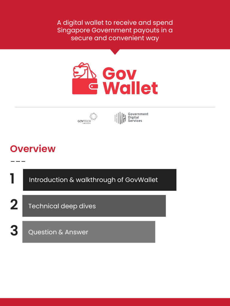 Govwallet Stack X Presentation | PDF