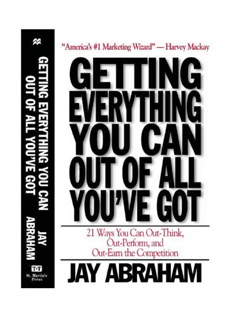 BR 1 Getting Everything You Can Out of All You Got-Full Book-1 | PDF