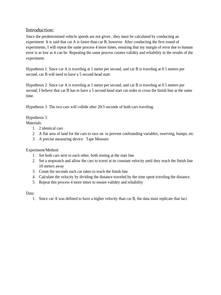 Physics Lab Report | PDF