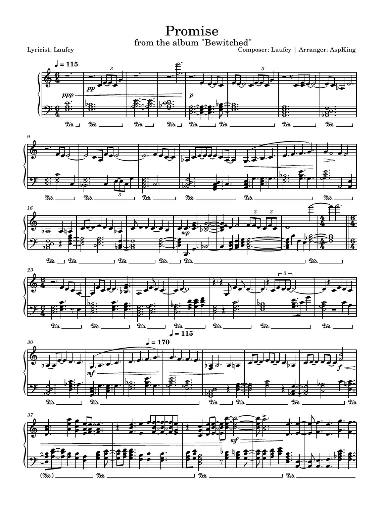 Promise Laufey | PDF