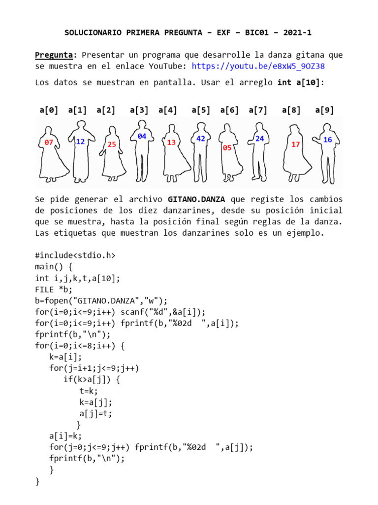 Solucionario EXF BIC01-I 2021-1 | PDF