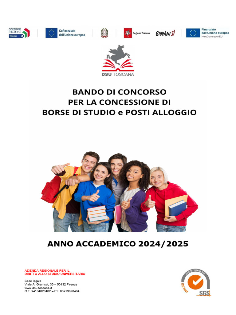 Bando 2024 2025 Definitivo 16072024 | PDF