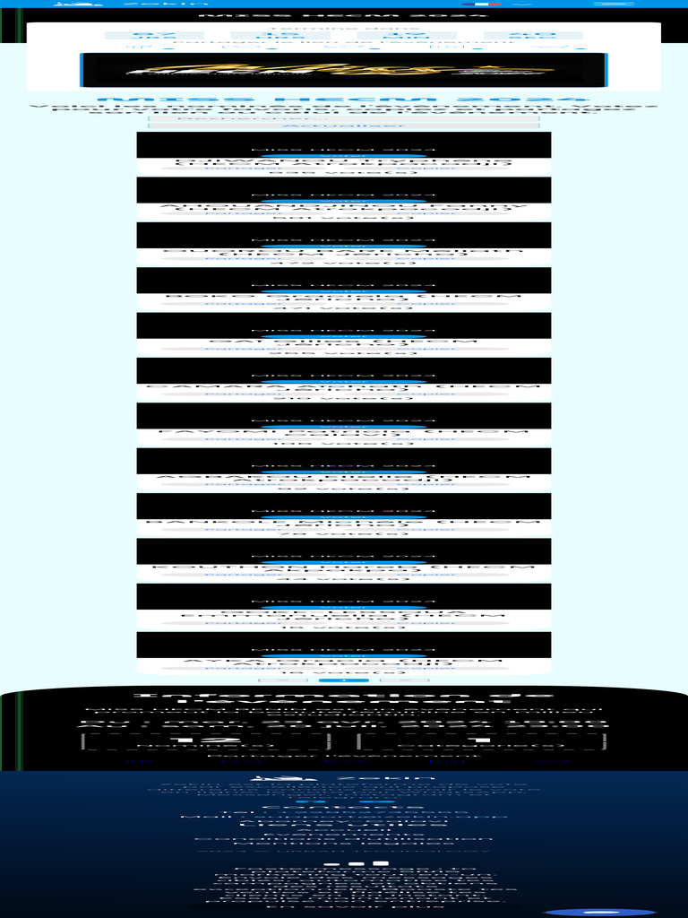 Zekin - Miss Hecm 2024 | PDF