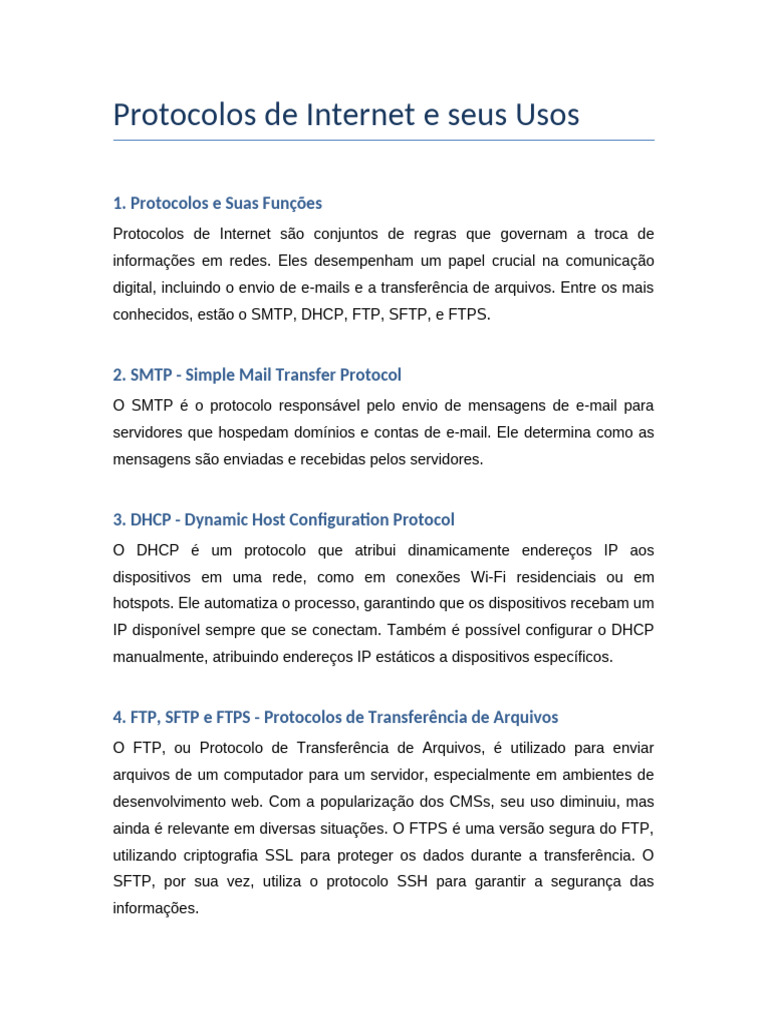 Internet Protocols ABNT | PDF