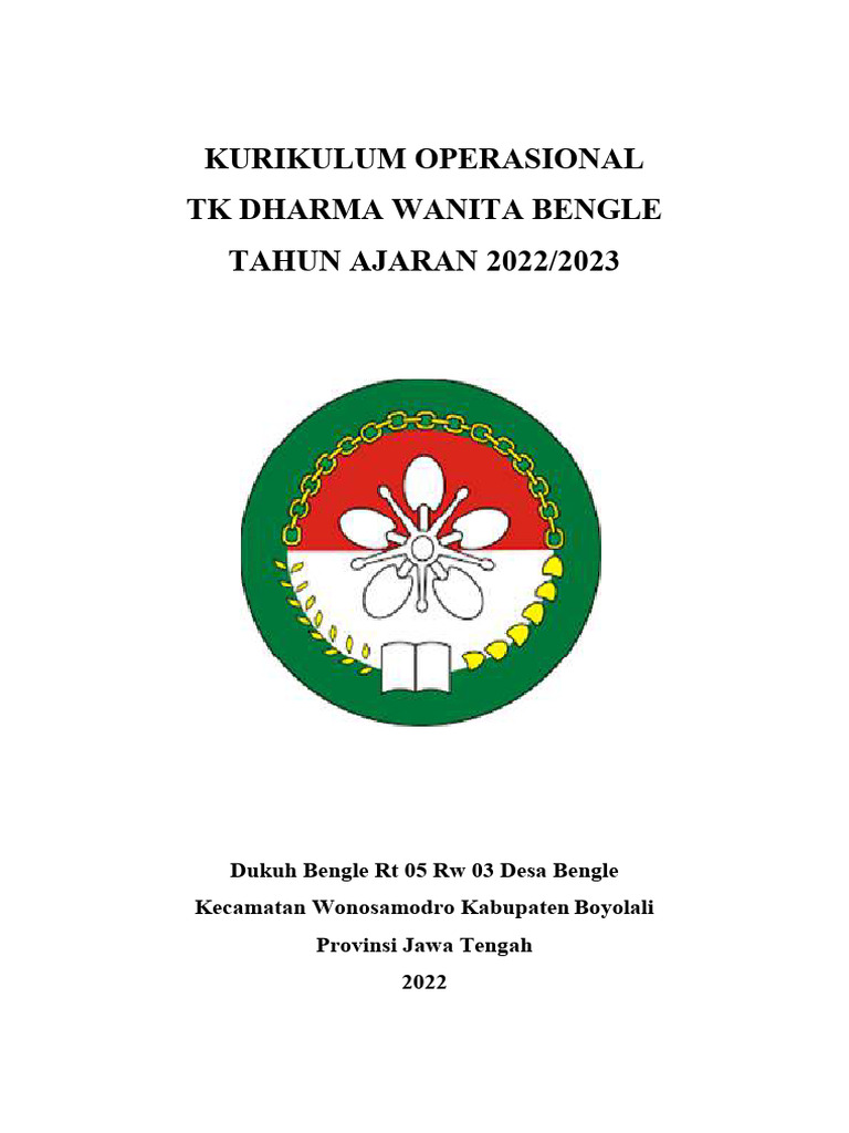 KURIKULUM OPERASIONAL Bengle | PDF