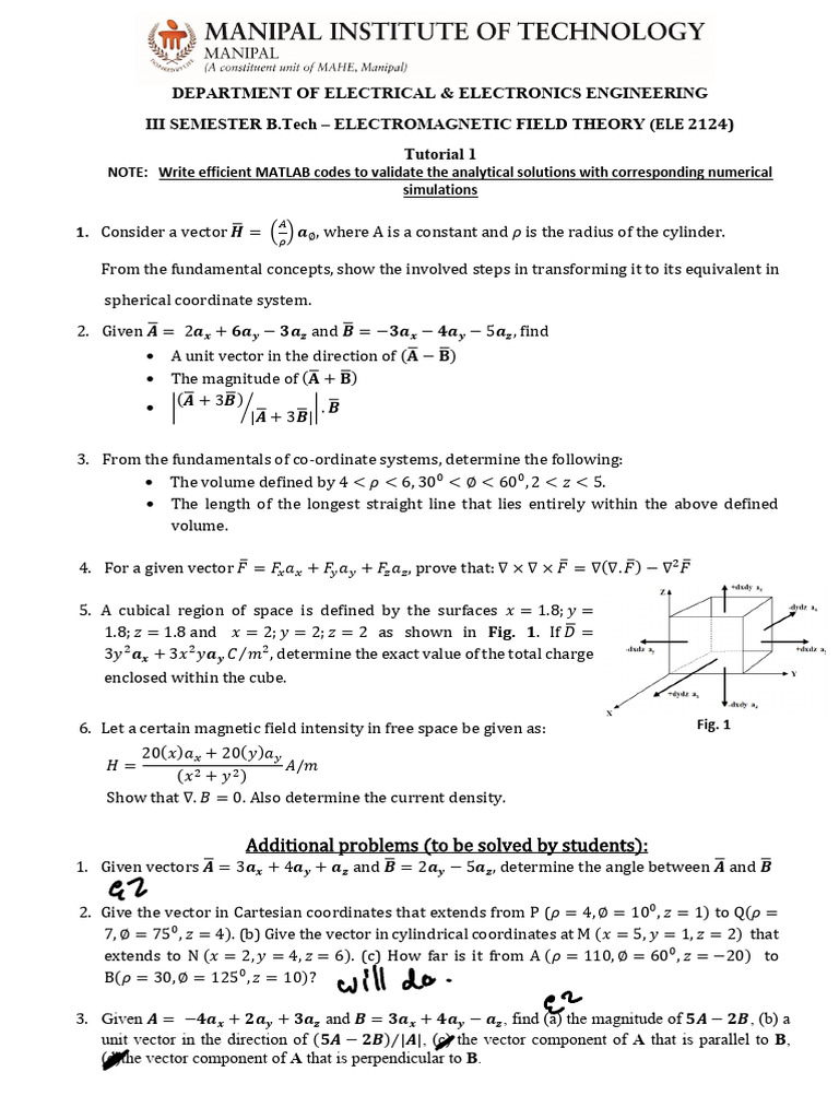 Emft Tutorial 1 | PDF