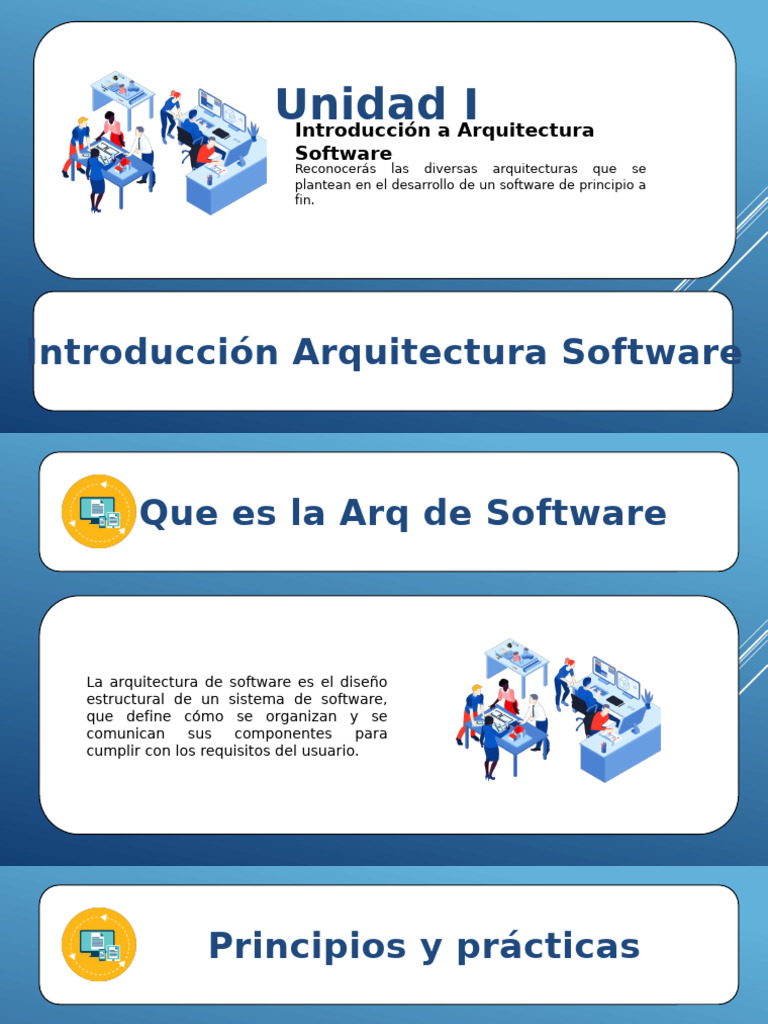 Introducción Arquitectura Software | PDF