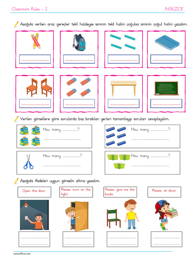 Classroom Rules 2 | PDF