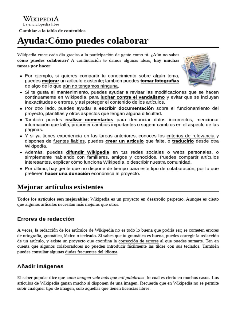 Ayuda Cómo Puedes Colaborar | PDF