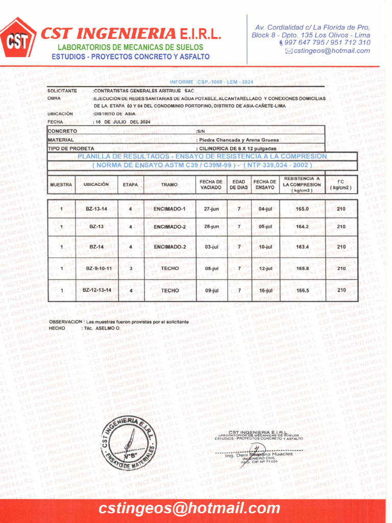 ROTURA DE PROBETAS_02 | PDF ROTURA DE PROBETAS_02 | PDF