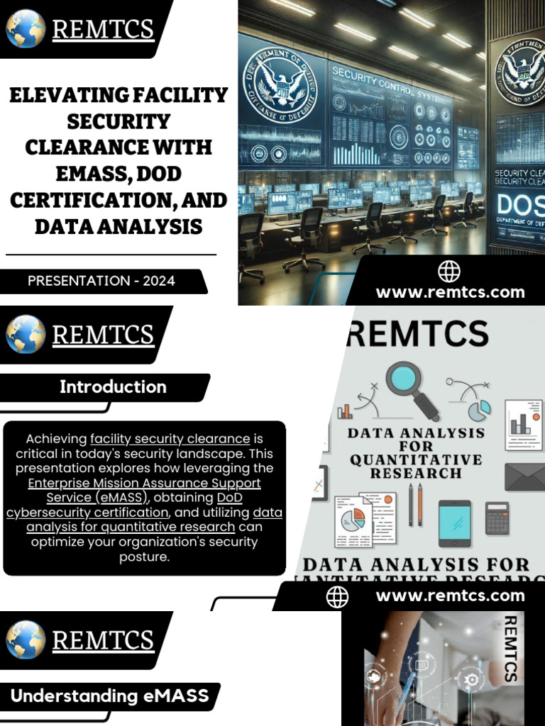 Elevating Facility Security Clearance With eMASS, DoD Certification ...