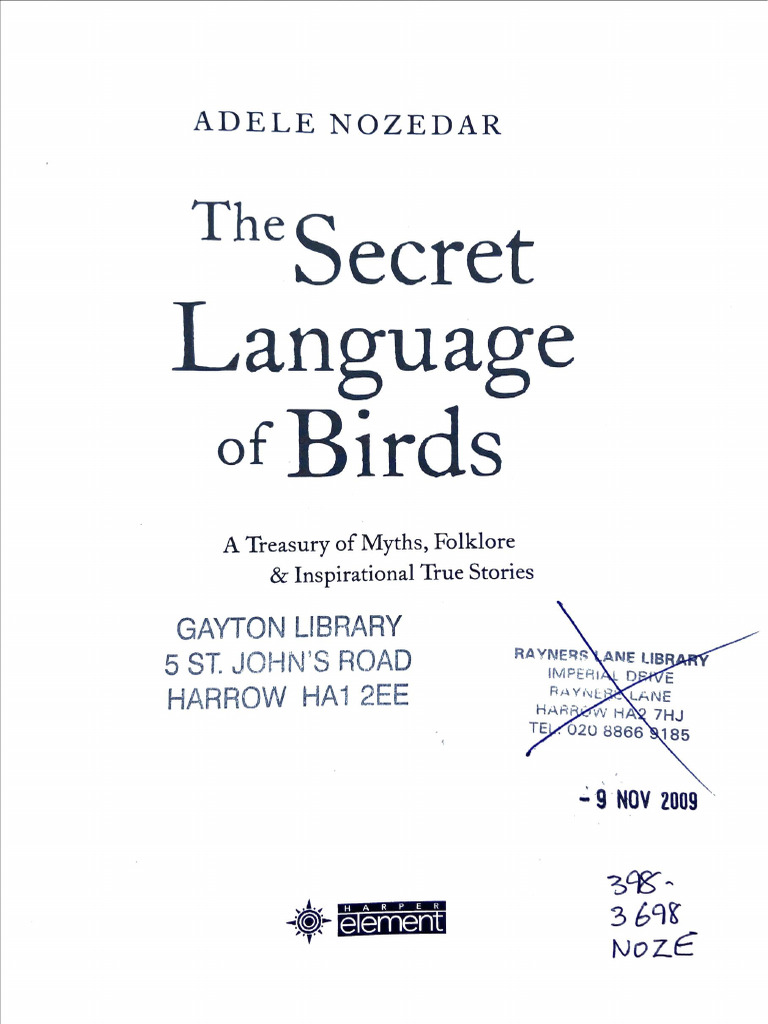 The Secret Language of Birds - Starlings and Star Signs | PDF