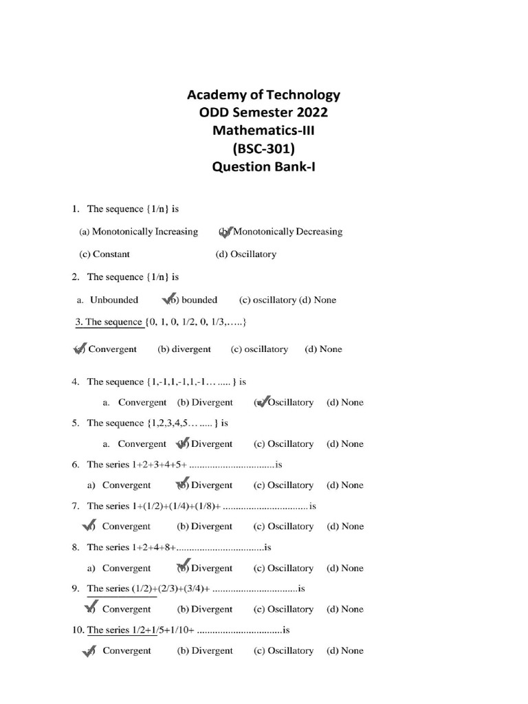 Math Answers | PDF