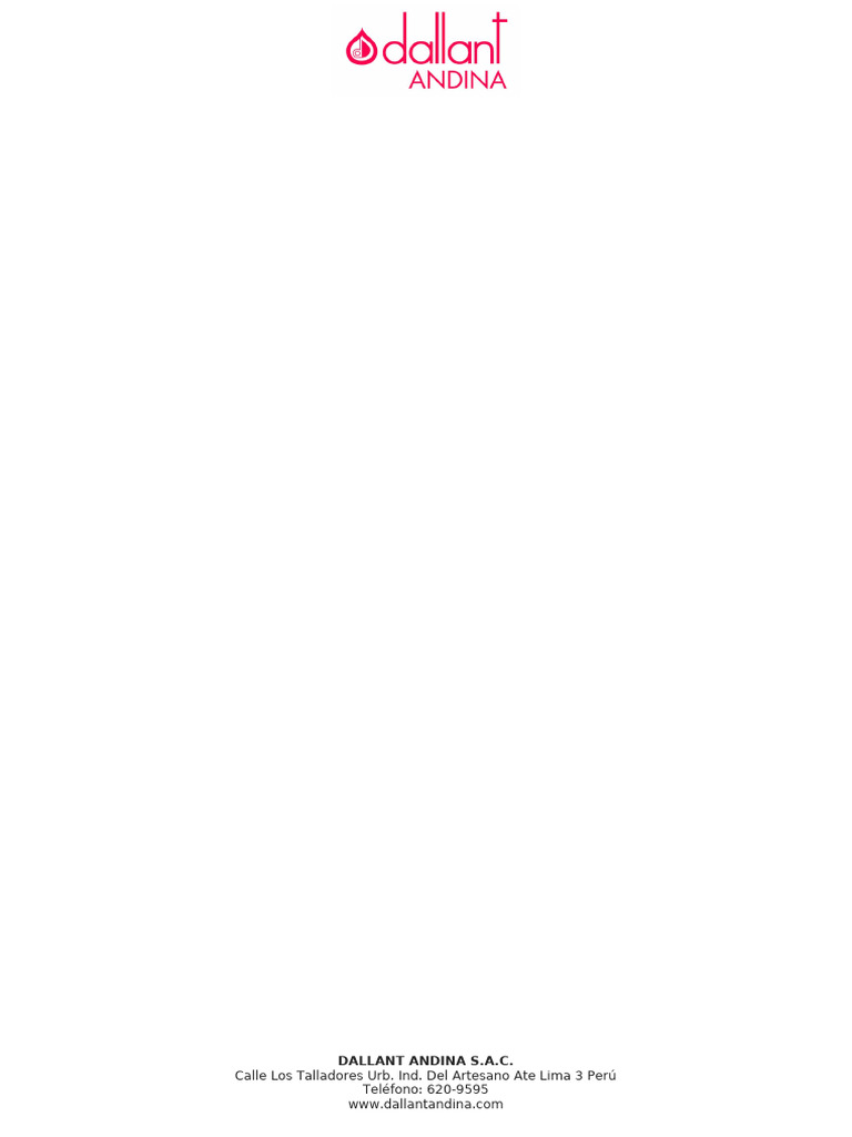 Hoja Membretada Dasac 2 | PDF