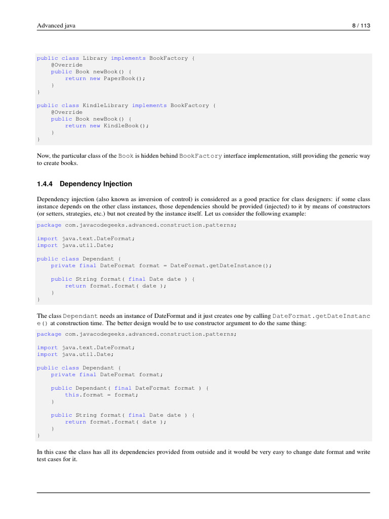 Advanced Java 1 Merged 21 | PDF