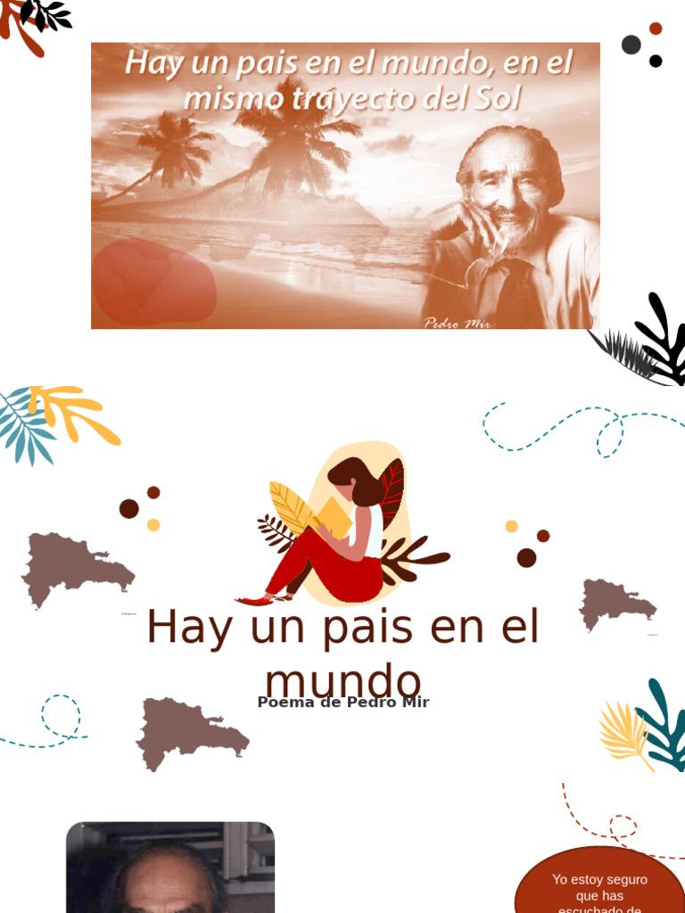 Presentacion Hay Un Pais en El Mundo | PDF