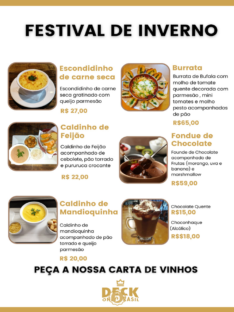 Cardápio | PDF