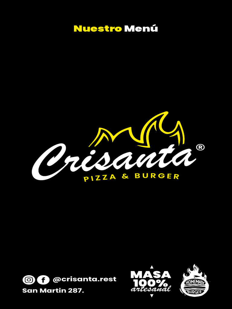 Crisanta Menu Conce | PDF