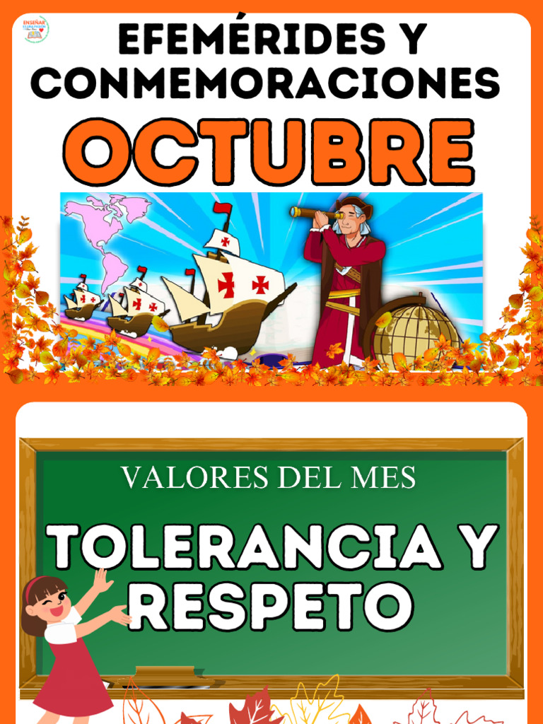 Efemérides de Octubre | PDF | Ciencias sociales