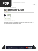Food Consistency Guidelines | PDF | Salad | Breads
